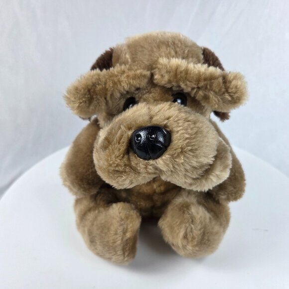 Toys | Vintage Plush Puppy 1986 Raffoler Brown Stuffed Animal Toy ...